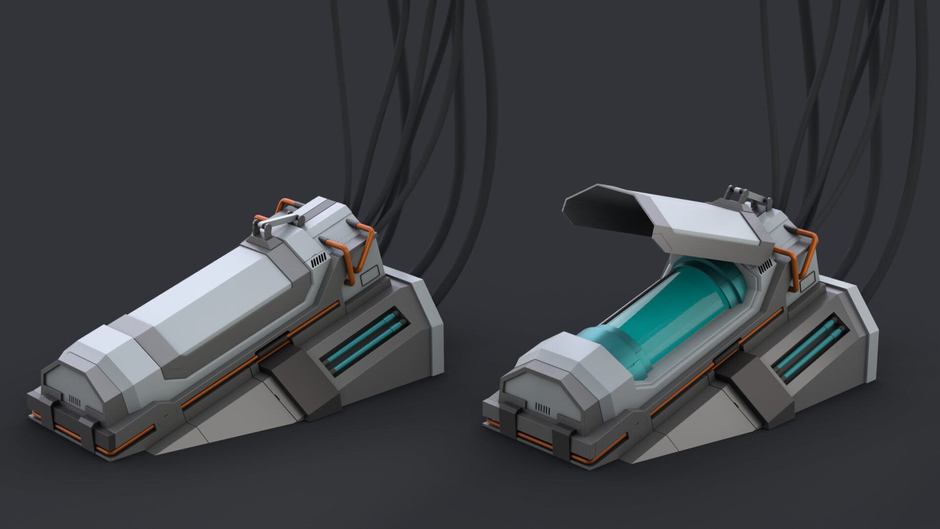 ArtStation - Sci-Fi Capsule