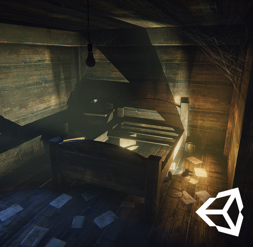 ArtStation - Realtime Unity Horror Environment Interiors