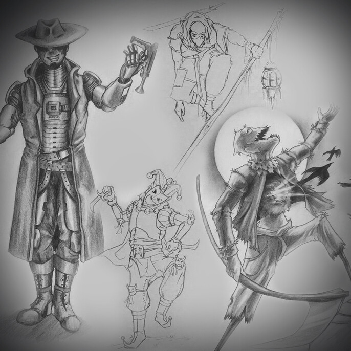 ArtStation - Old Drawings