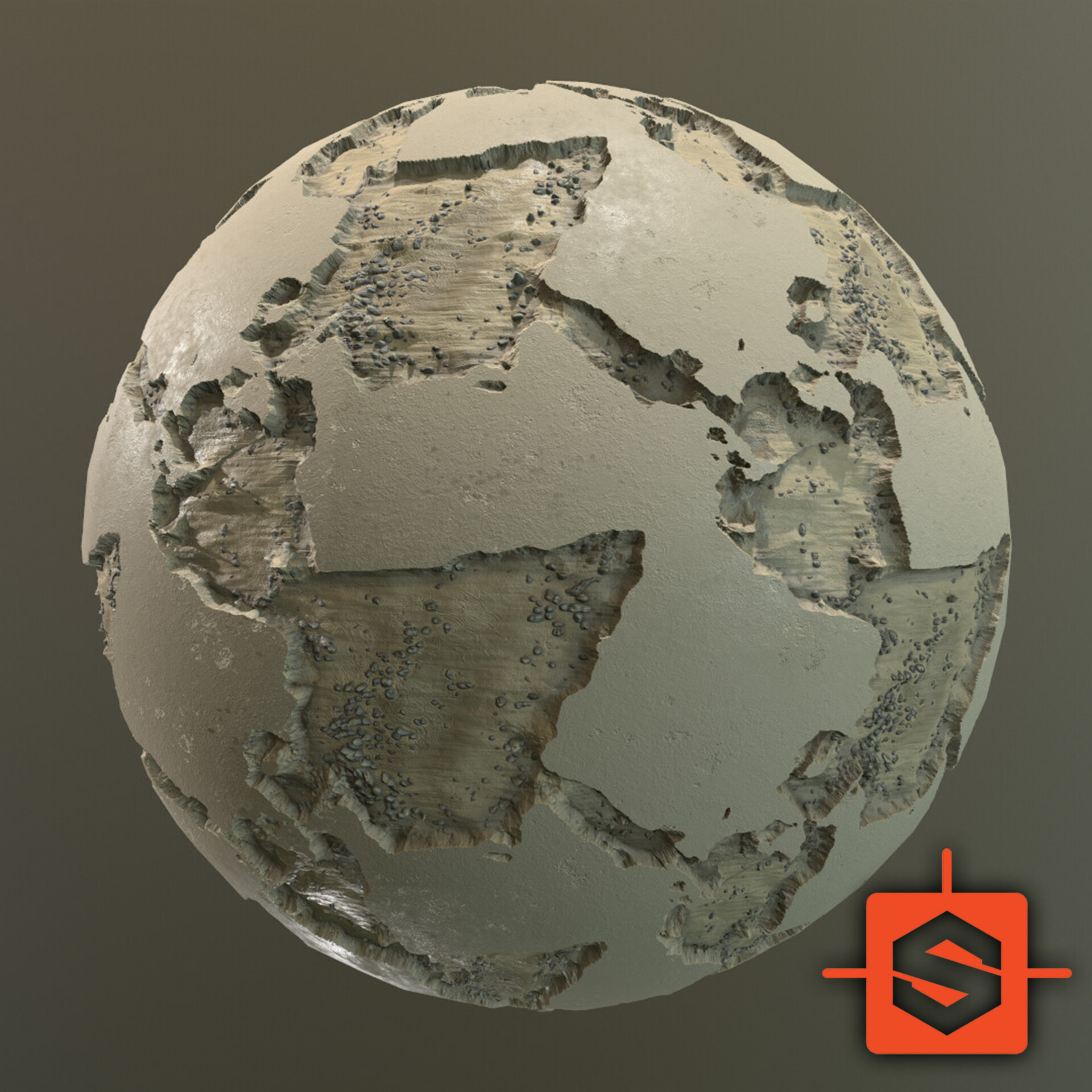 ArtStation - Sandstone Ground