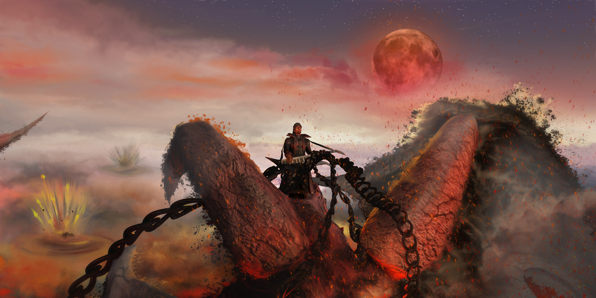 ArtStation - Hellfire Godzilla