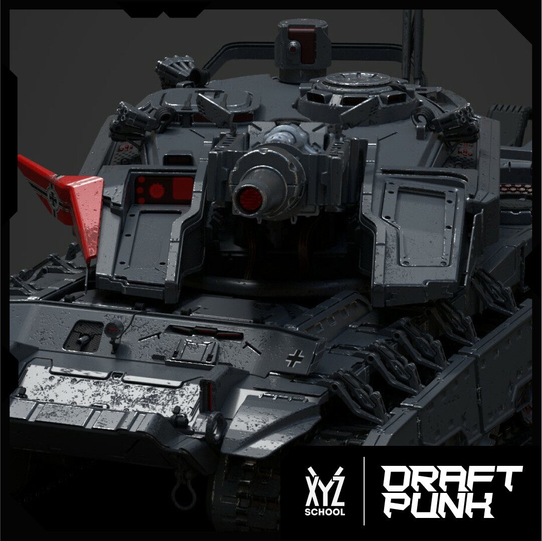 ArtStation - Reich Tank Concept / Vladimir Butov / XYZ School