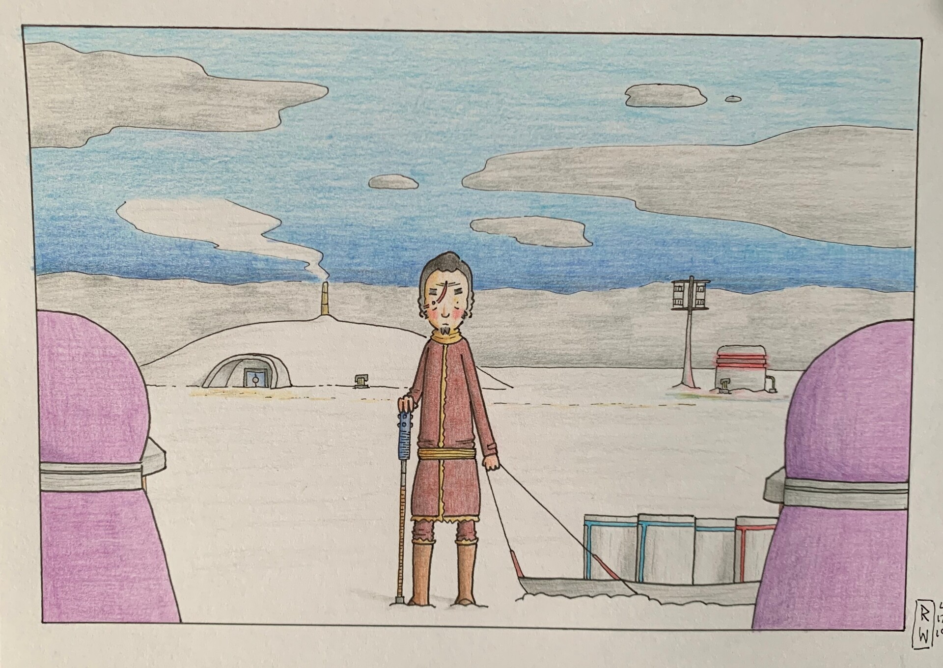 ArtStation - Tiny Story 3. The Fugitive