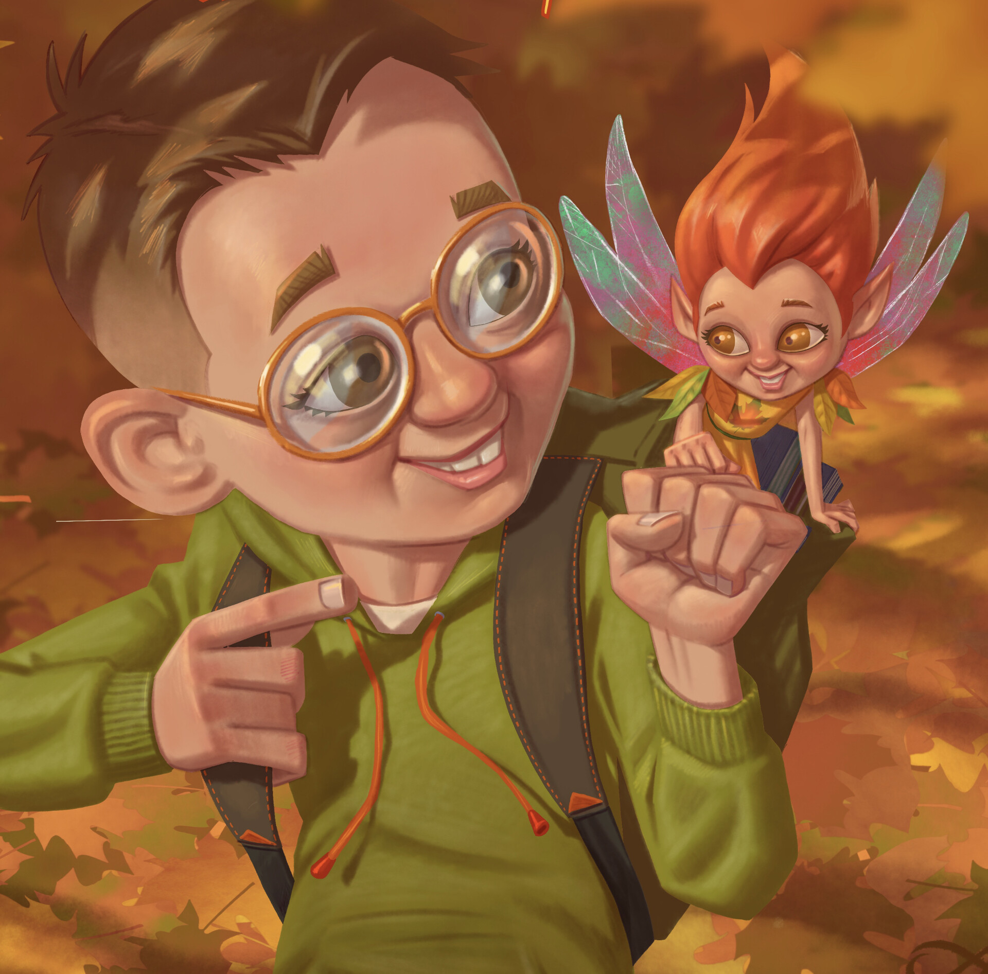 ArtStation - Fay the Maple Fairy and the Tree Doctor children’s book ...