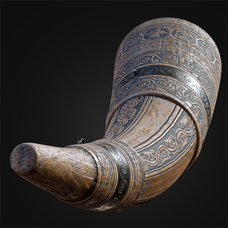 ArtStation - Carved Horn
