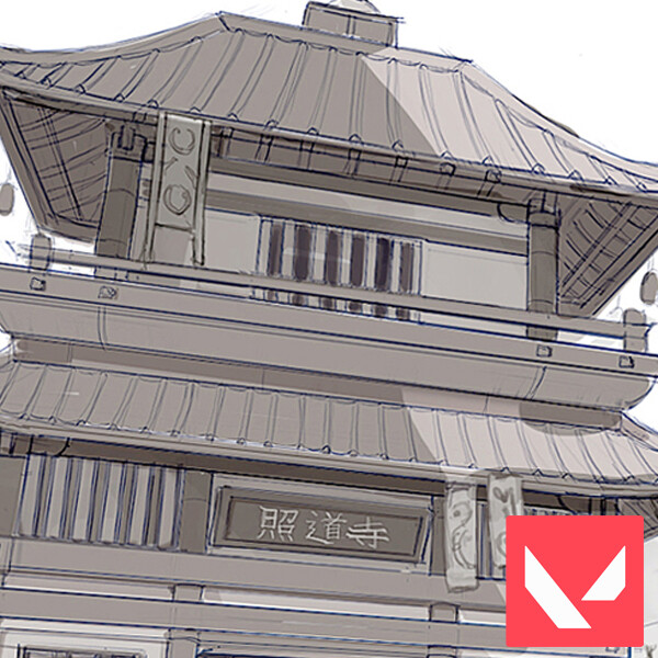 ArtStation - Split- Mid Temple early concept