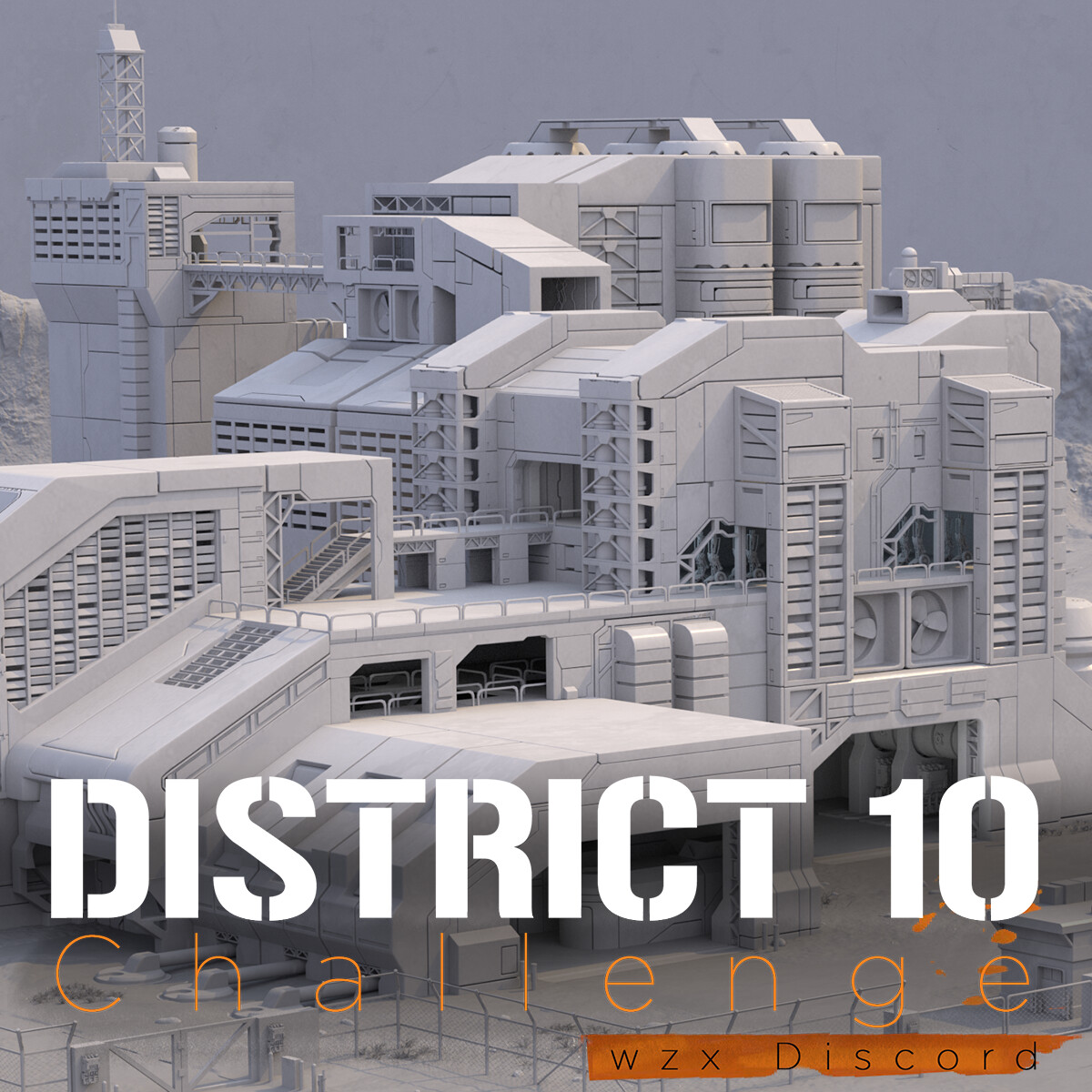 ArtStation - District 10 Secret Lab - Discord Contest