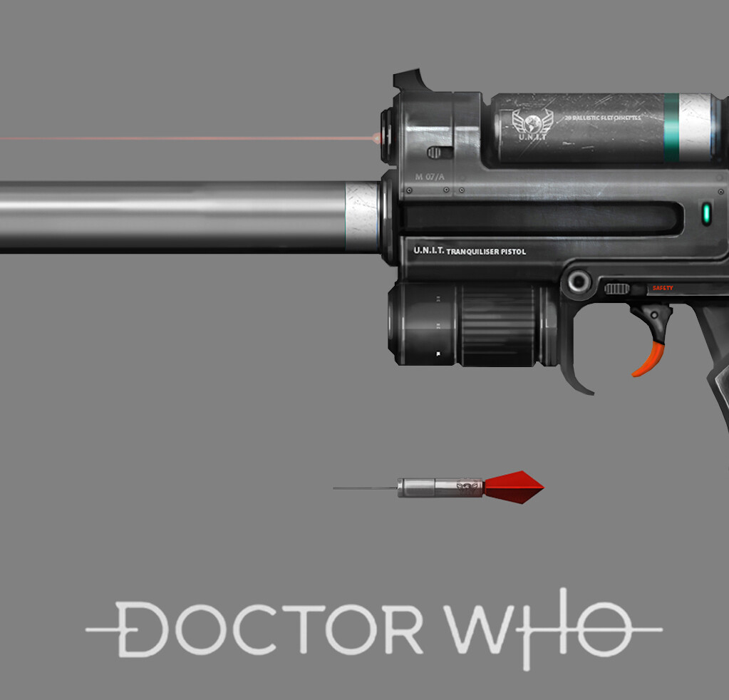 ArtStation - Doctor Who s8 - weapons