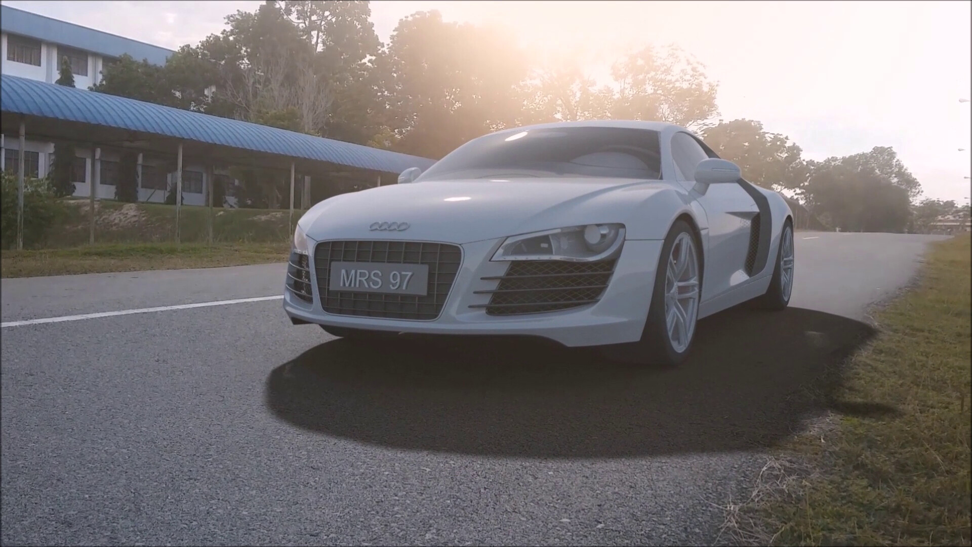 Riyadh Syabil - 3ds Max Audi R8 Animation Test