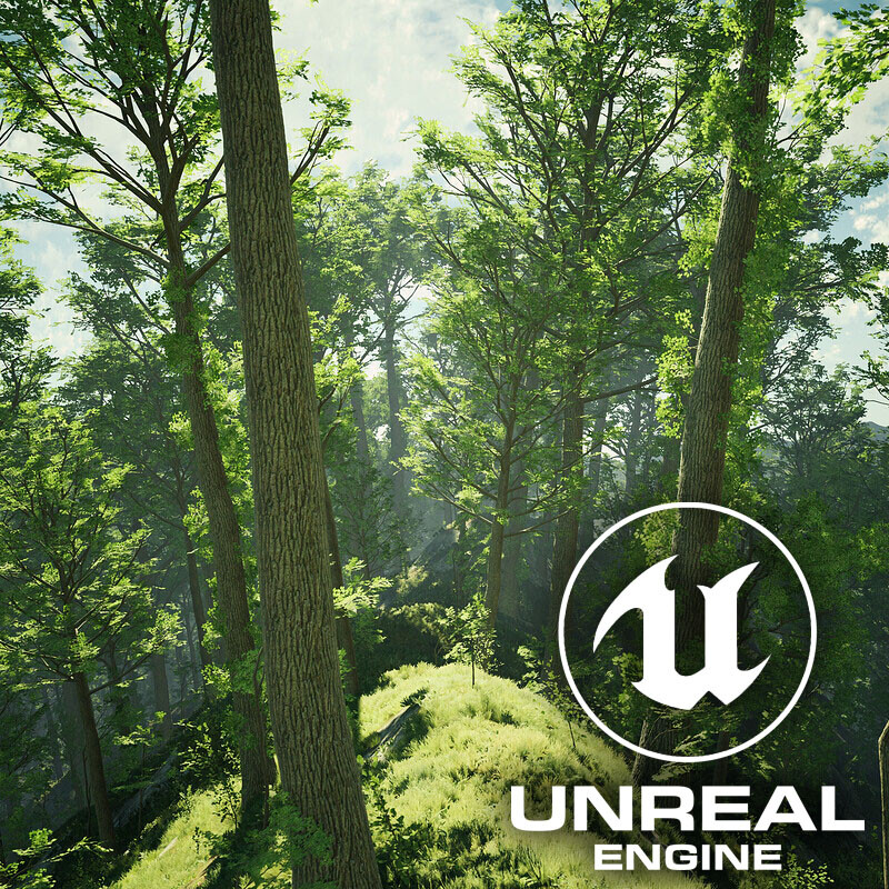 ArtStation - Oak Forest Trees - Unreal Engine 4 - Part 4