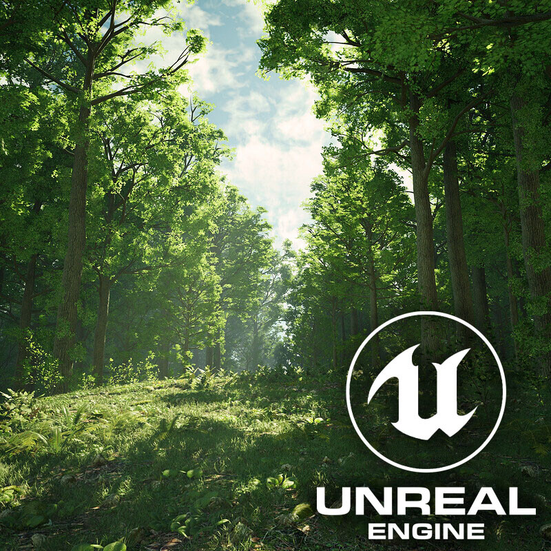 ArtStation - Oak Forest Trees - Unreal Engine 4 - Part 2