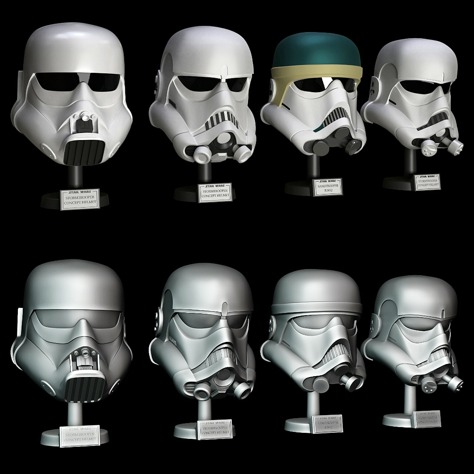 ArtStation - Collection Stormtrooper "Ralph Mcquerrie"