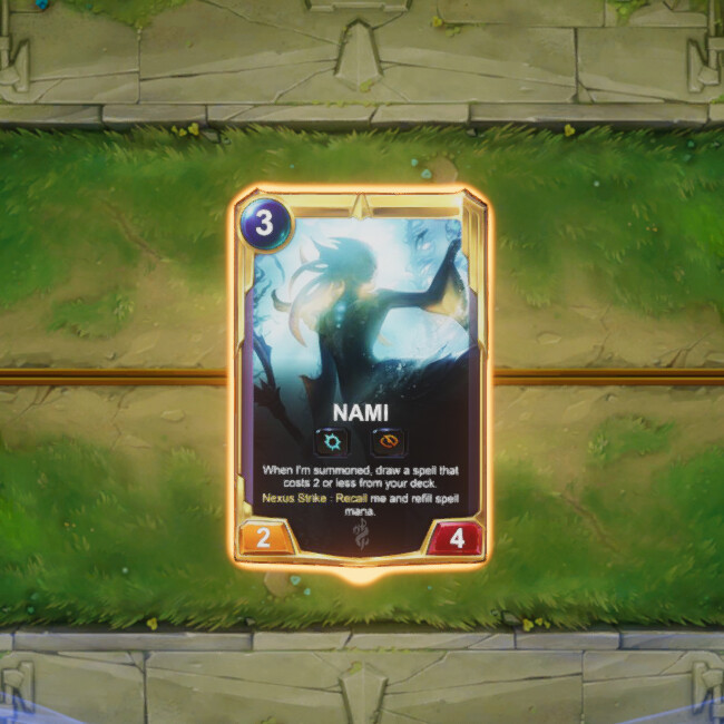 ArtStation - Legends of Runeterra Fanart - Nami the Tidecaller