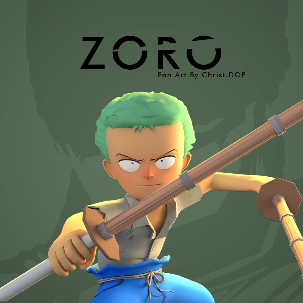 ArtStation - Kids Zoro