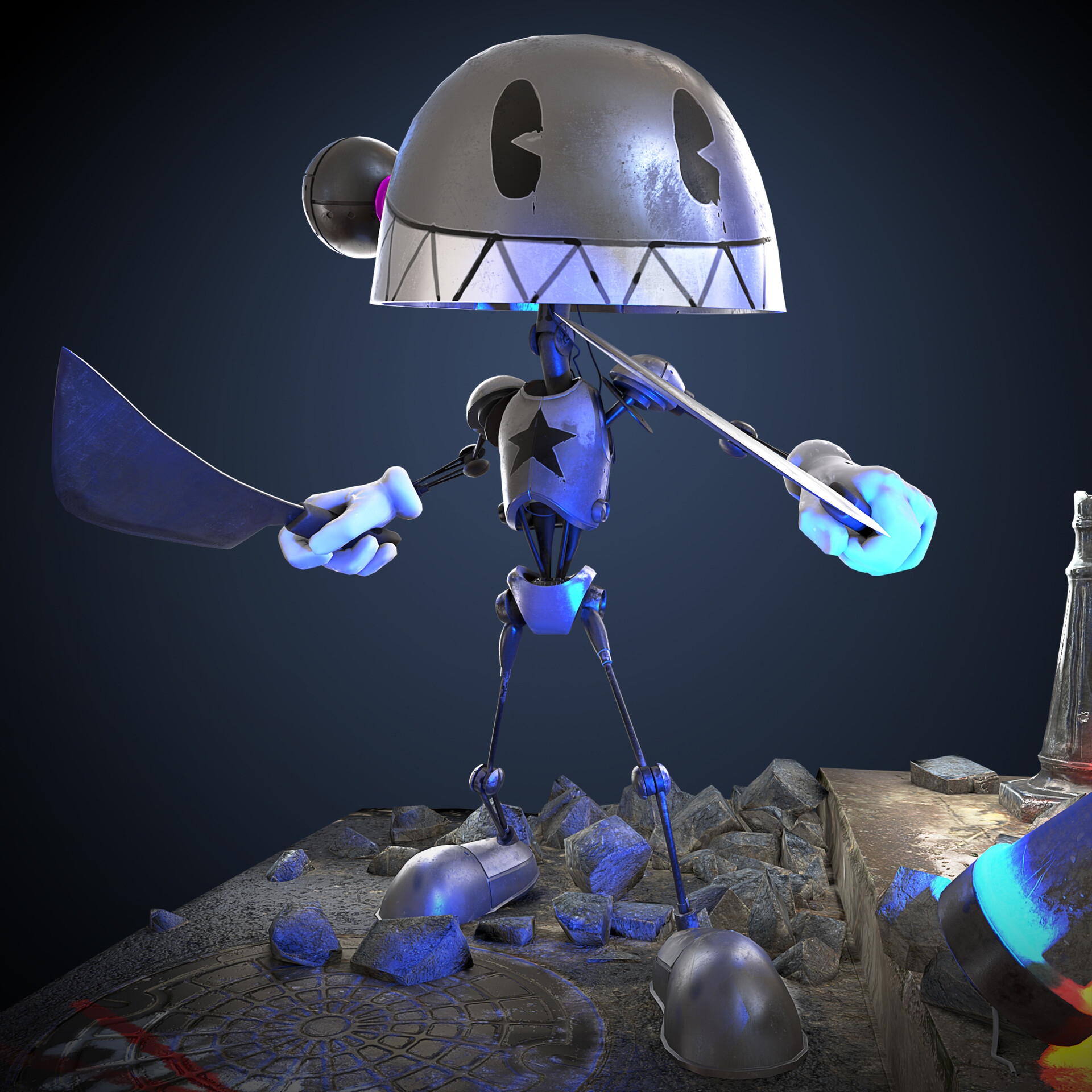 ArtStation - Killer bot