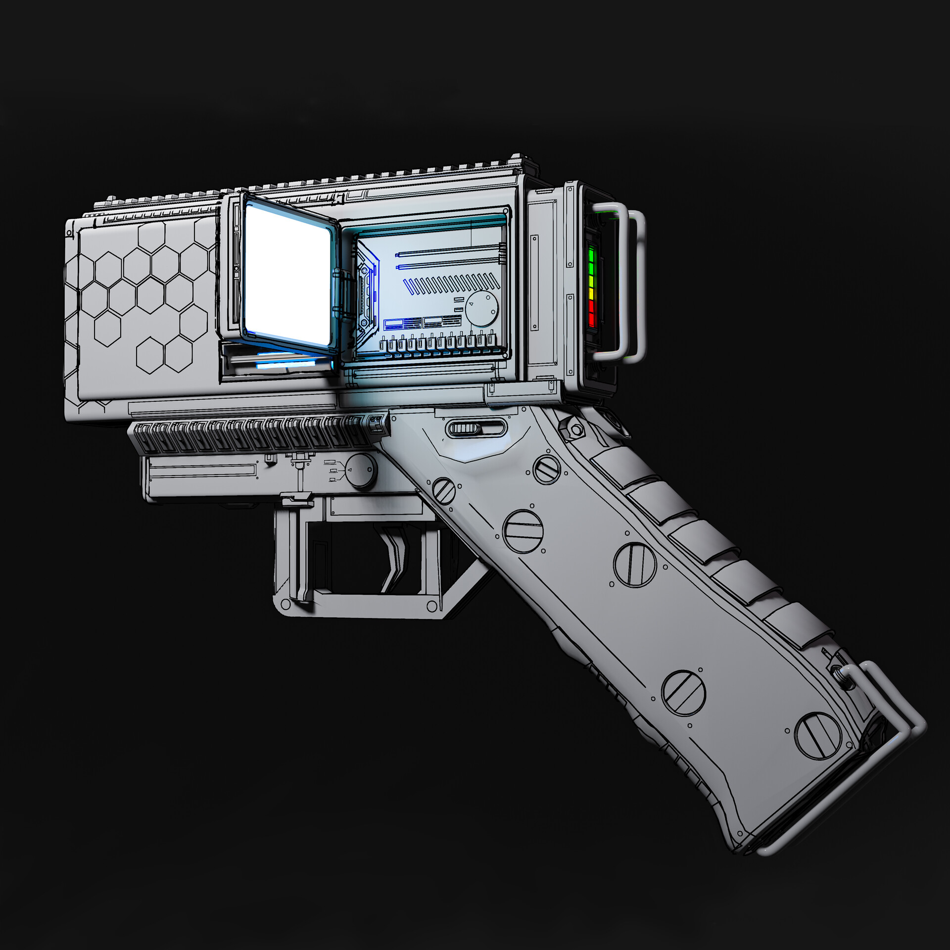 ArtStation - NASA Hand Cannon