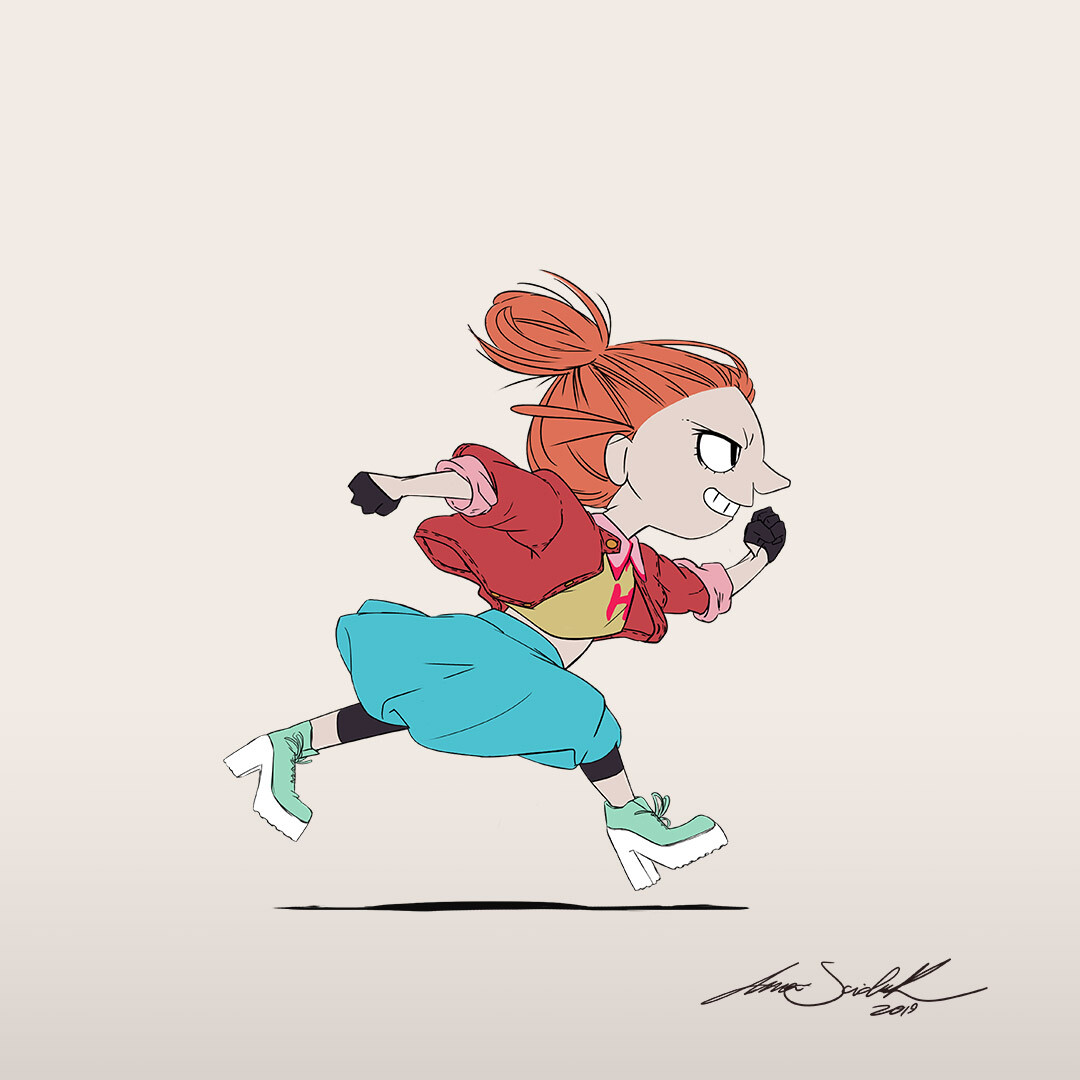 ArtStation - Moomins as humans -character redesign challenge