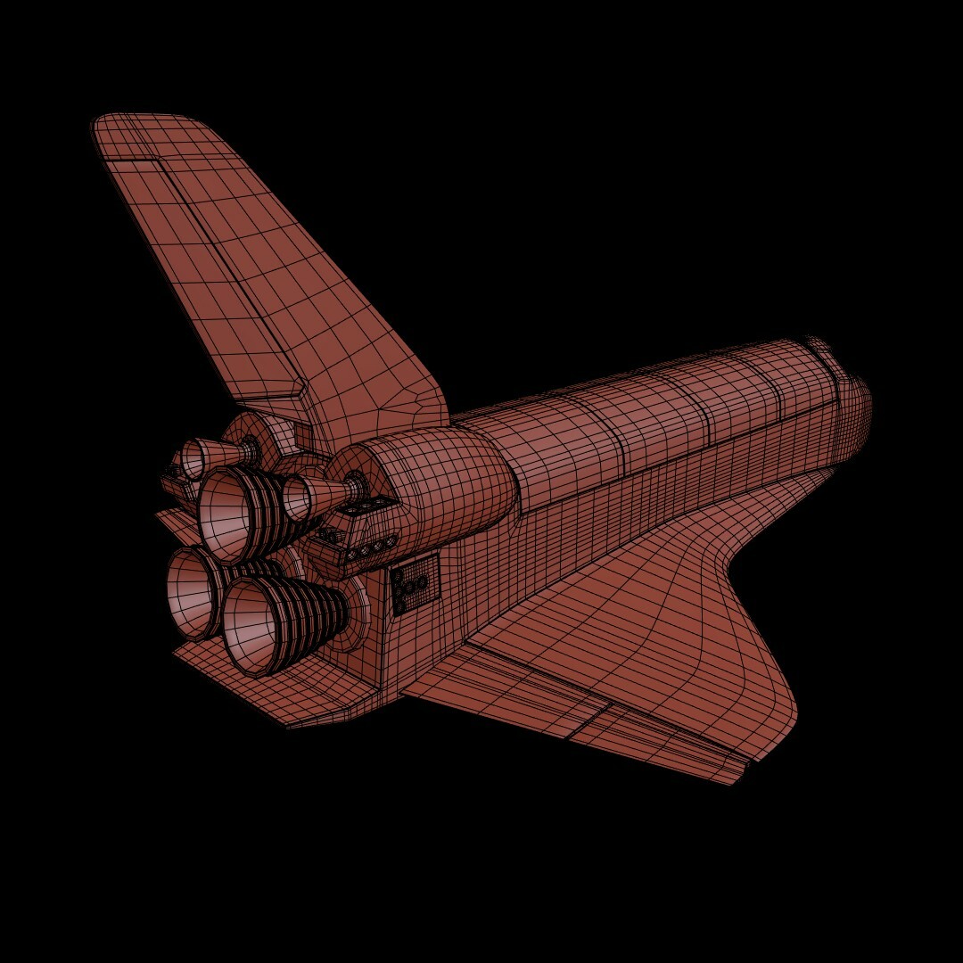 ArtStation - Space shuttle