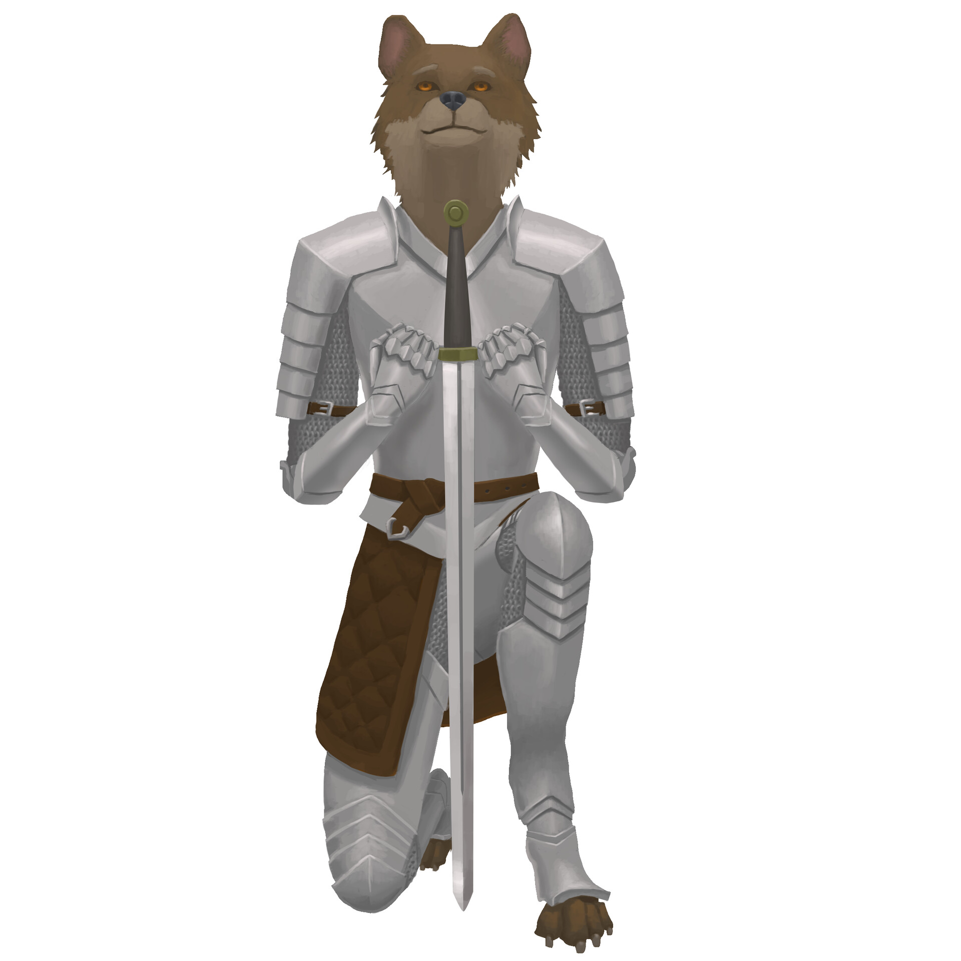 ArtStation - Wolf Knight