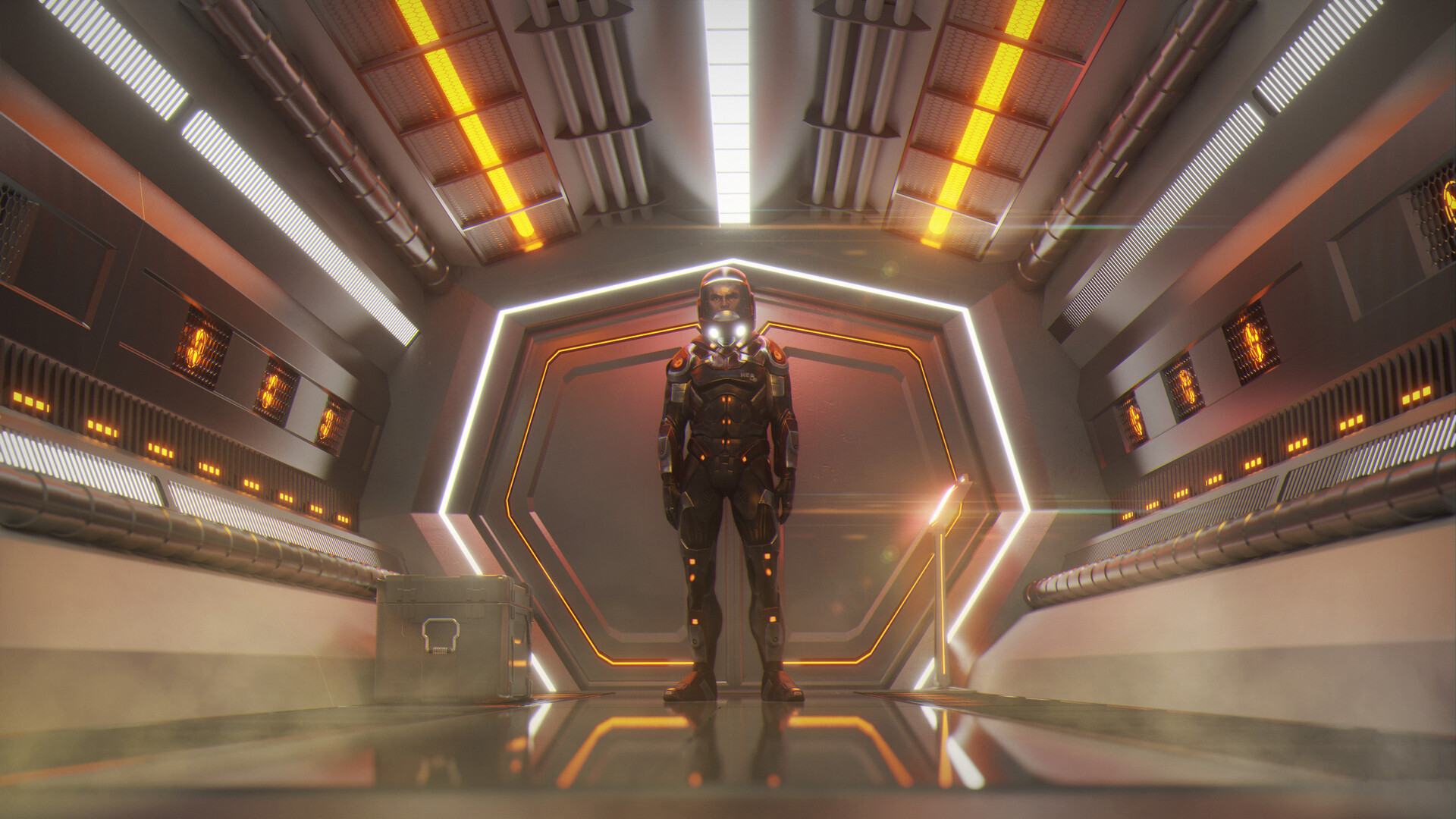 ArtStation - The Station Sci-fi