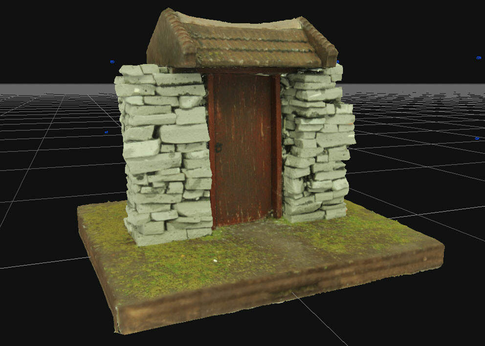 ArtStation - 3D Photogrammetry Scan Model Gate 1:40