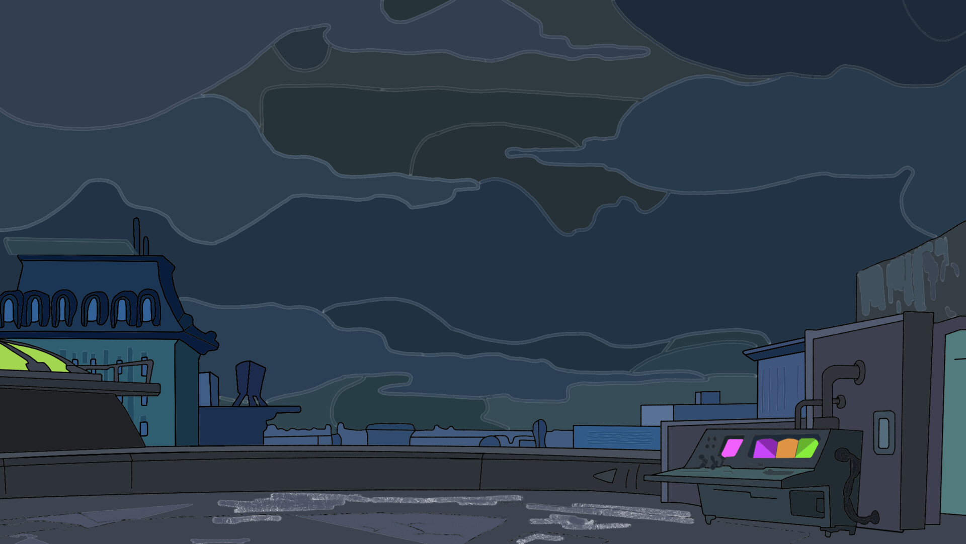 ArtStation - Phineas and Ferb Background - Doofenshmirtz Evil ...