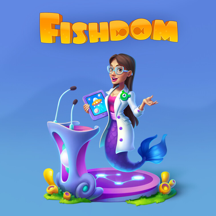 ArtStation - Fishdom game art part2