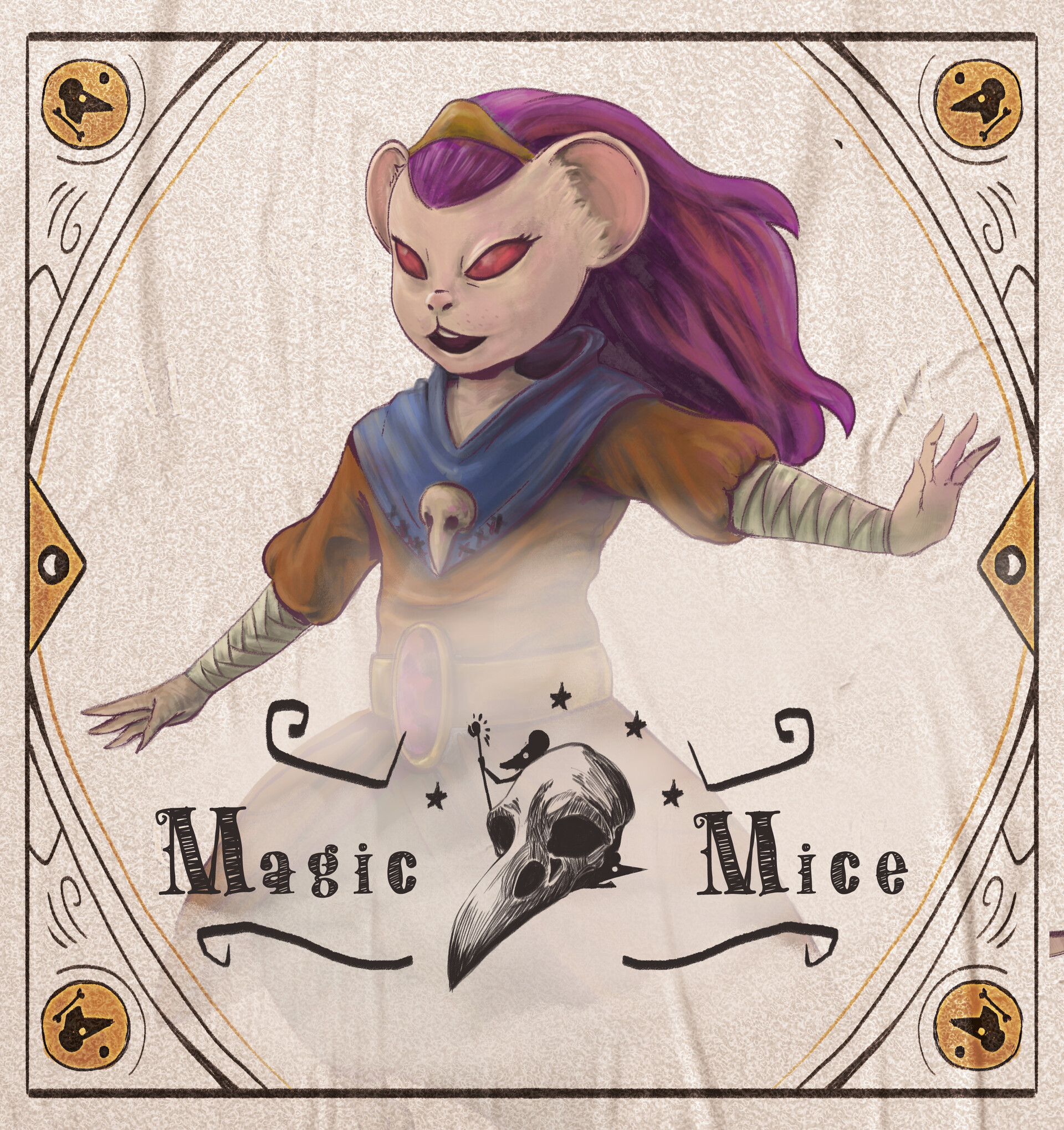 ArtStation - Magic Mice - Gina Pink
