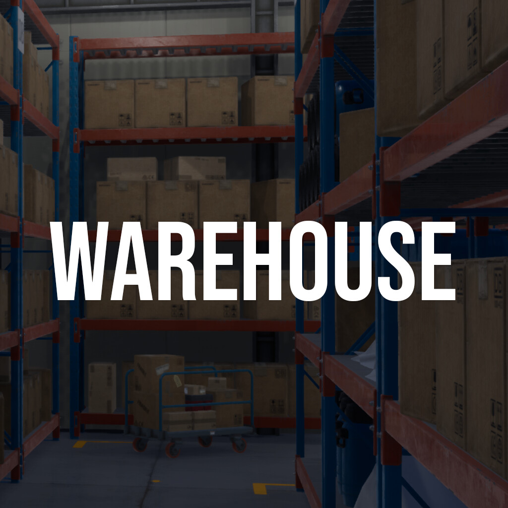 ArtStation - Warehouse - Level Design