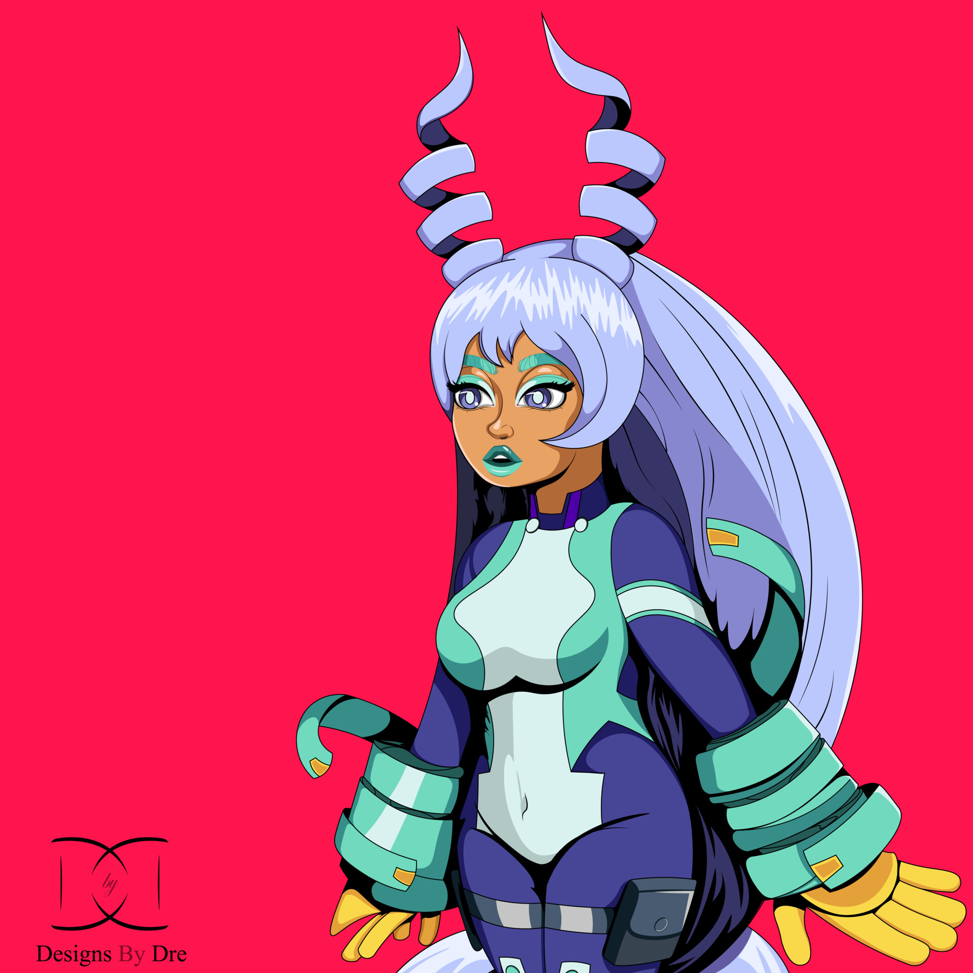 ArtStation - Nejire Hado Re-Draw