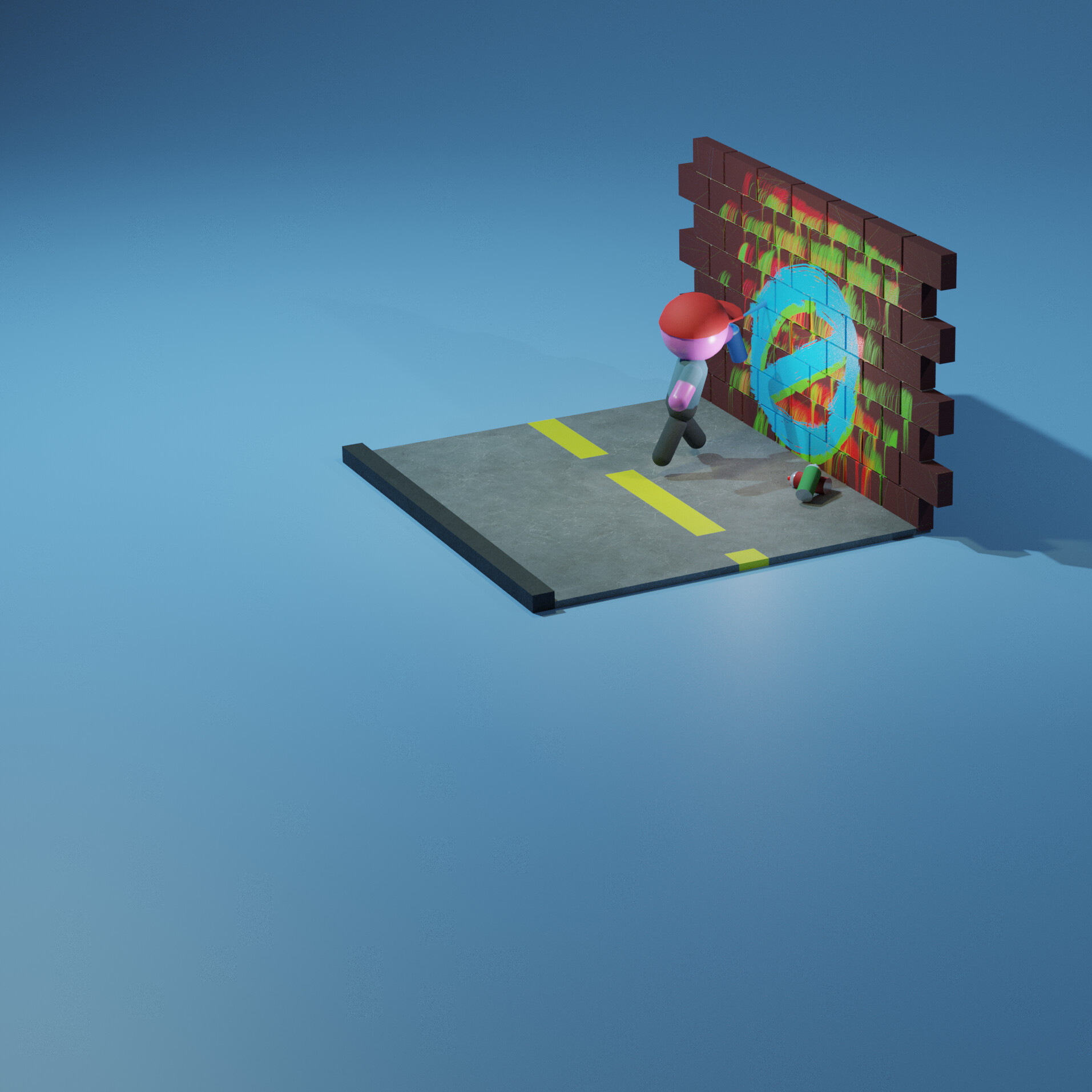 ArtStation - Graffiti Scene / Animation