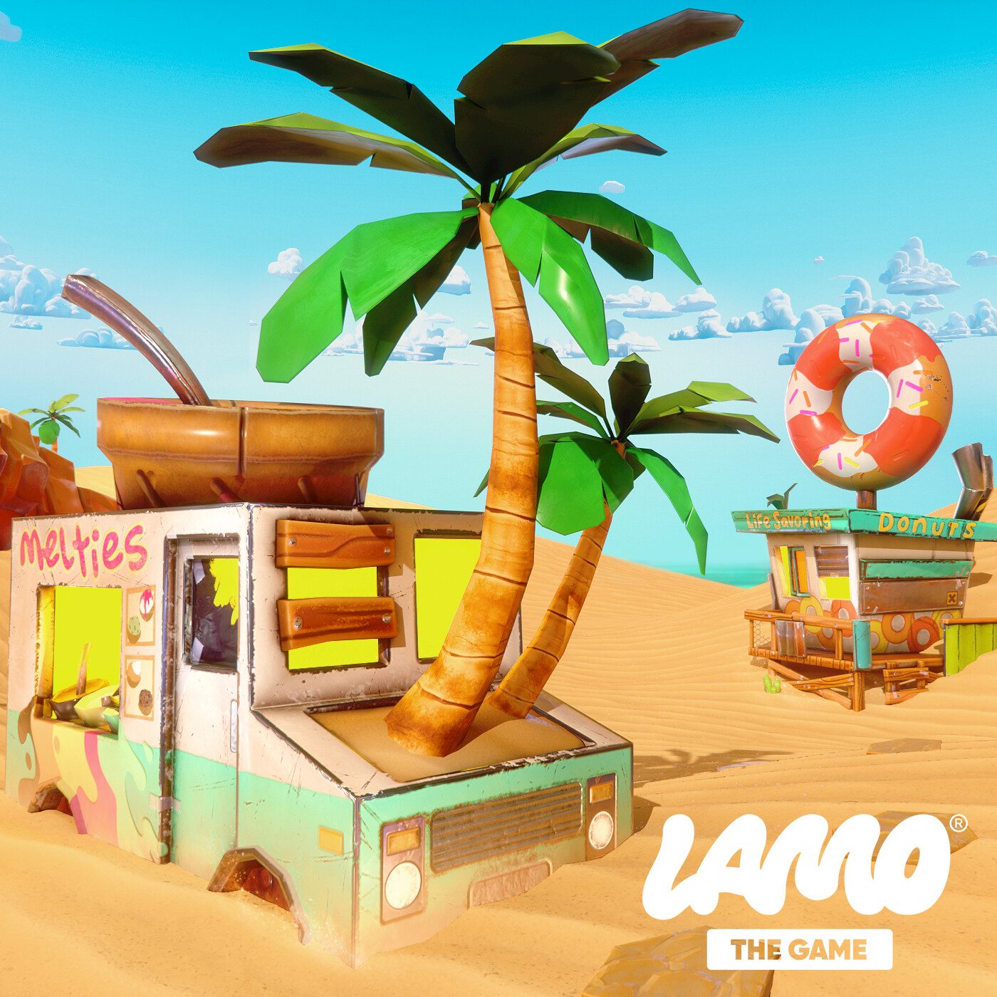 ArtStation - LAMO Food Stand Assets