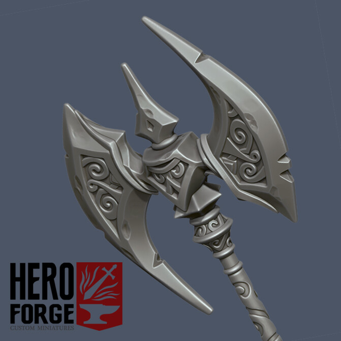 ArtStation - HeroForge weapons