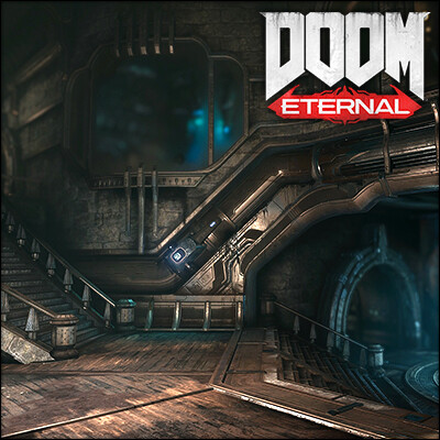 ArtStation - DOOM ETERNAL - FORTRESS OF DOOM