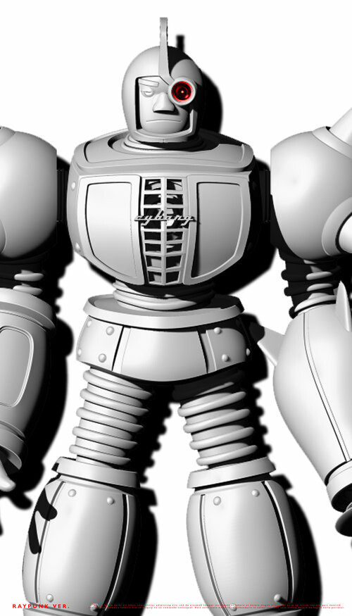 ArtStation - CYBORG_RAYPUNK VER.