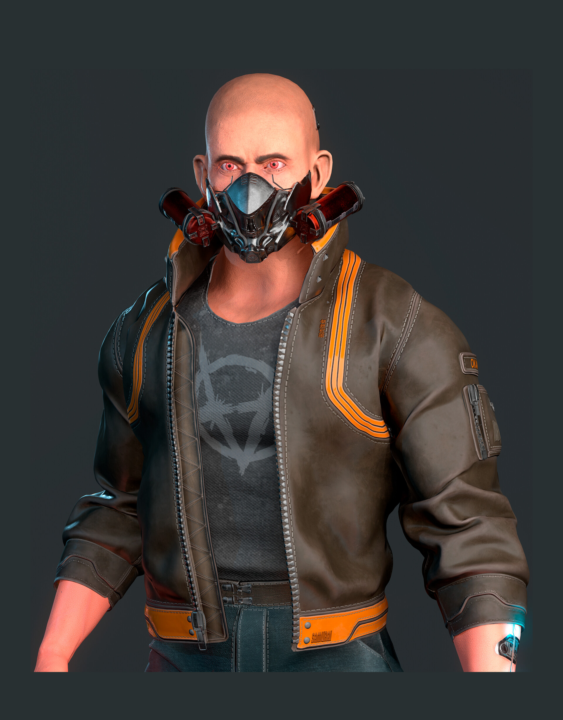 ArtStation - Cyber vampire - Real time