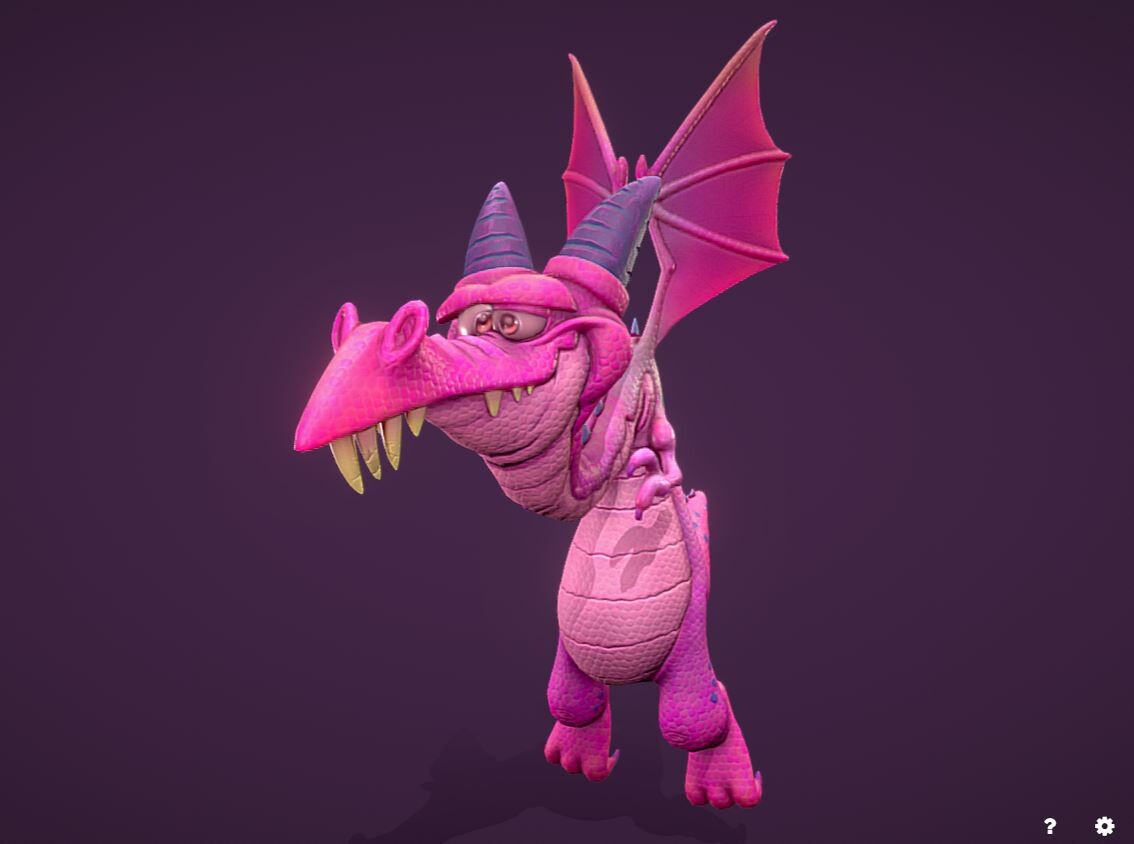 ArtStation - Goofy Dragon