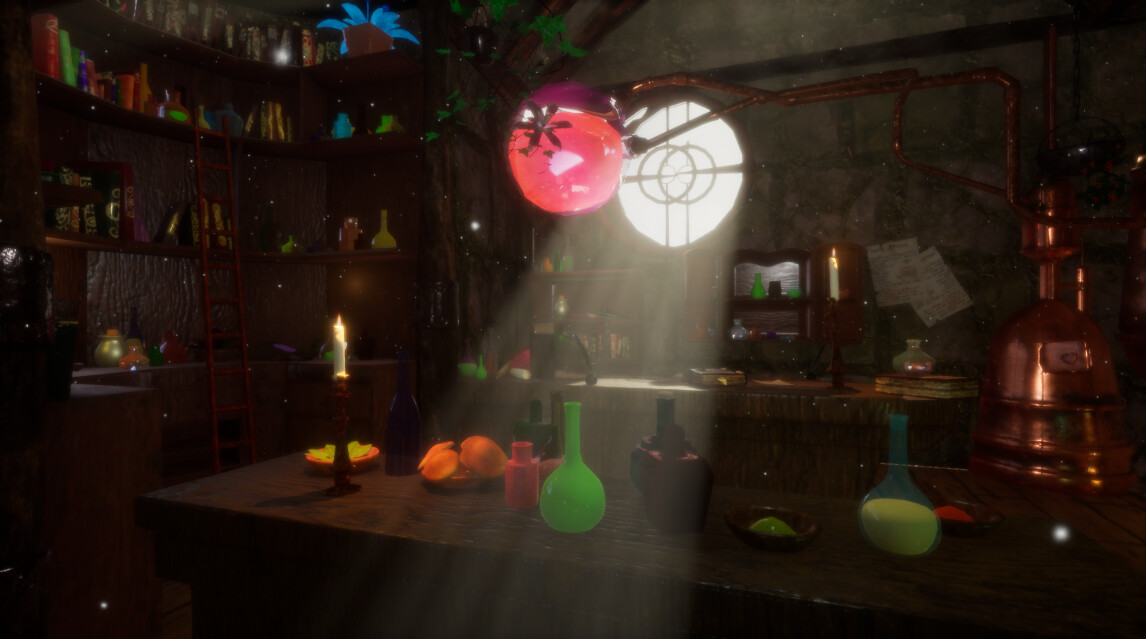 ArtStation - Magic potion shop