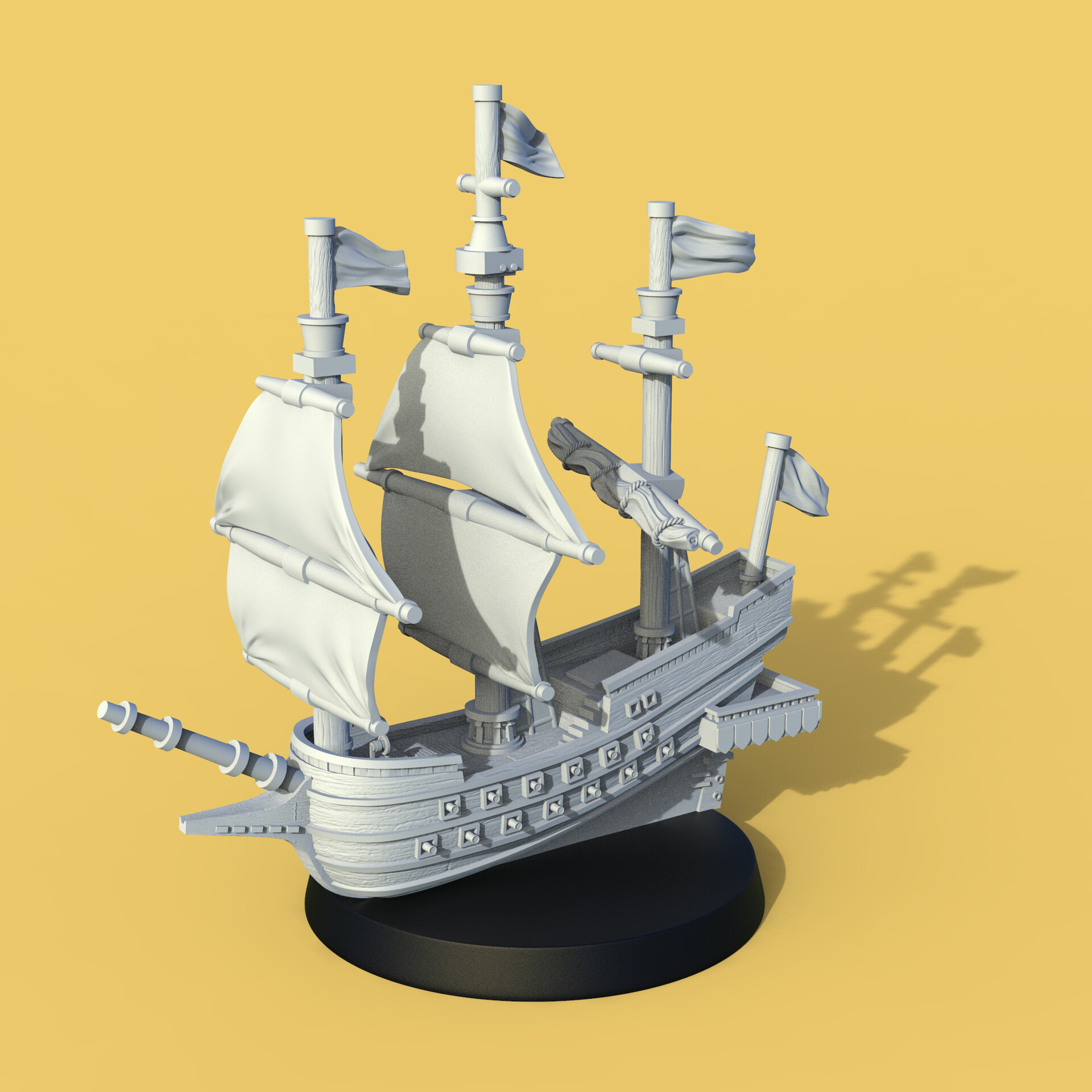 ArtStation - Miniature Ship