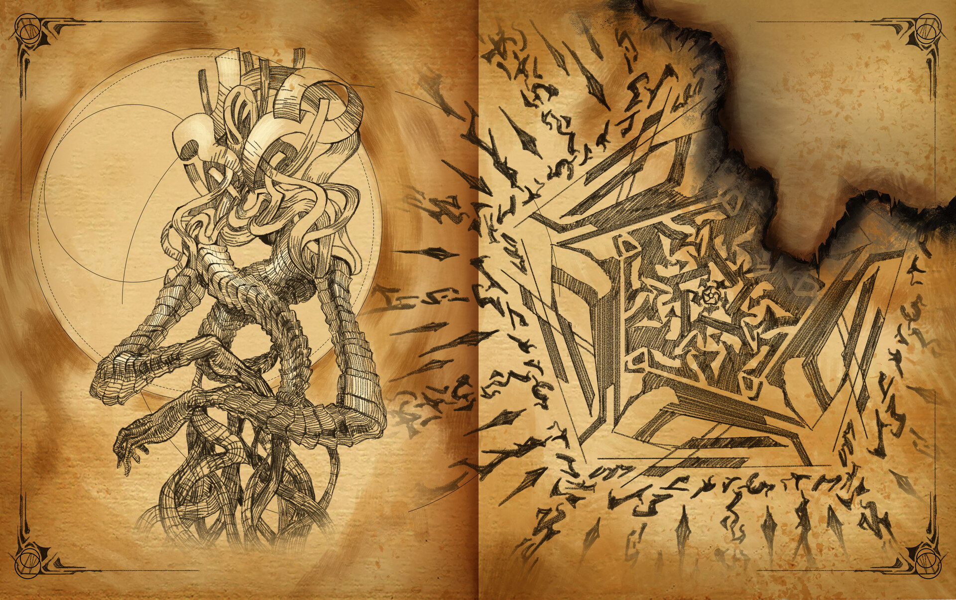 ArtStation - Book of Ramoth 7 -10