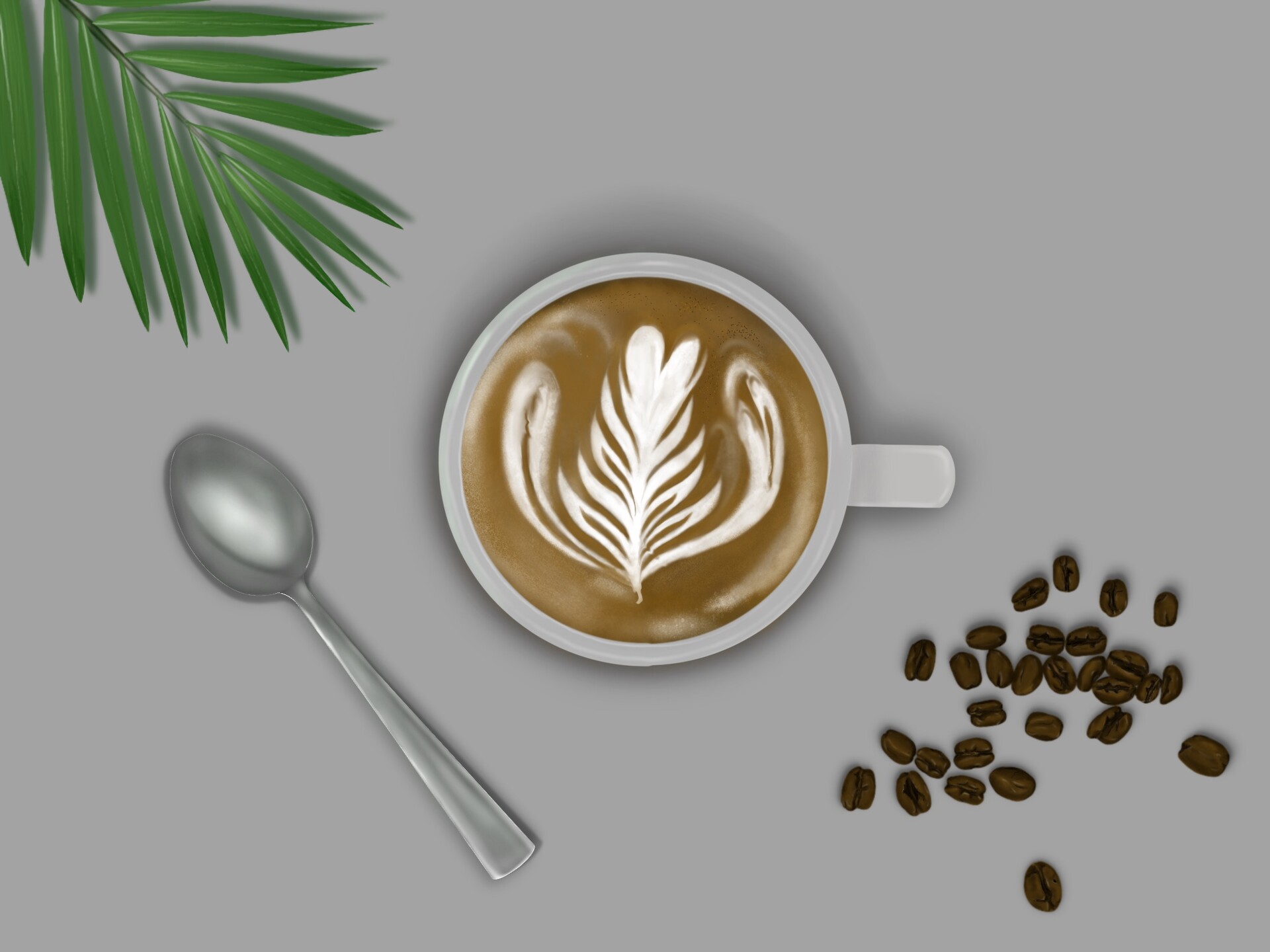 ArtStation - morning coffee