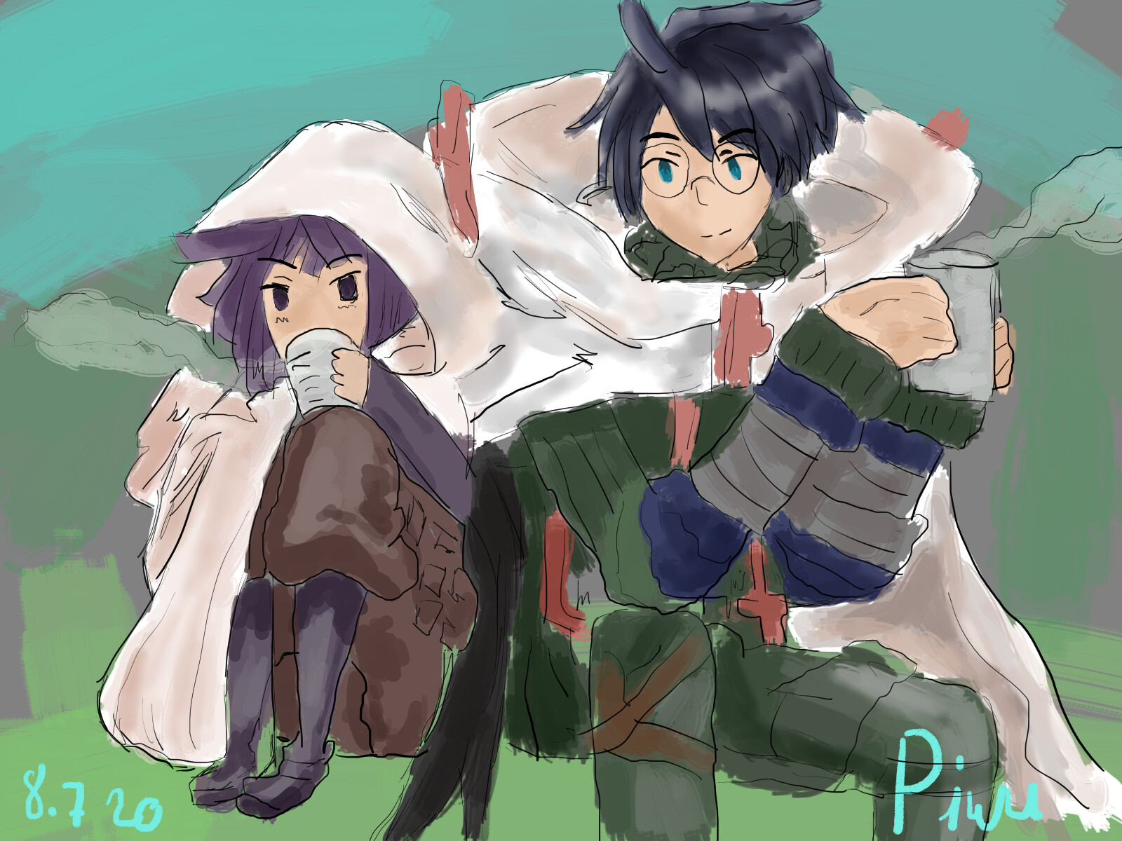 ArtStation - Akatsuki & Shiroe