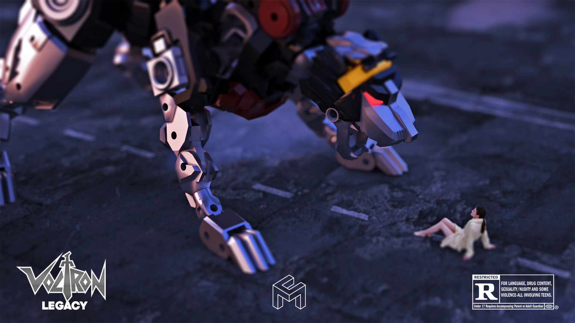 ArtStation - 80s Mecha Voltron Force