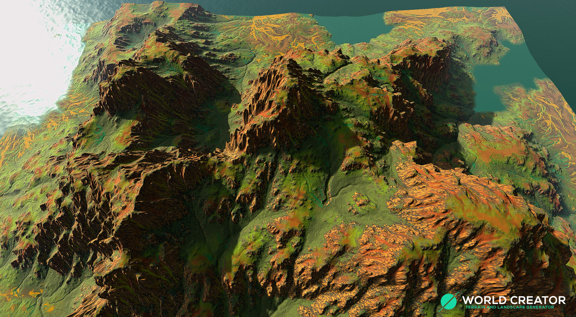 ArtStation - Green terrain