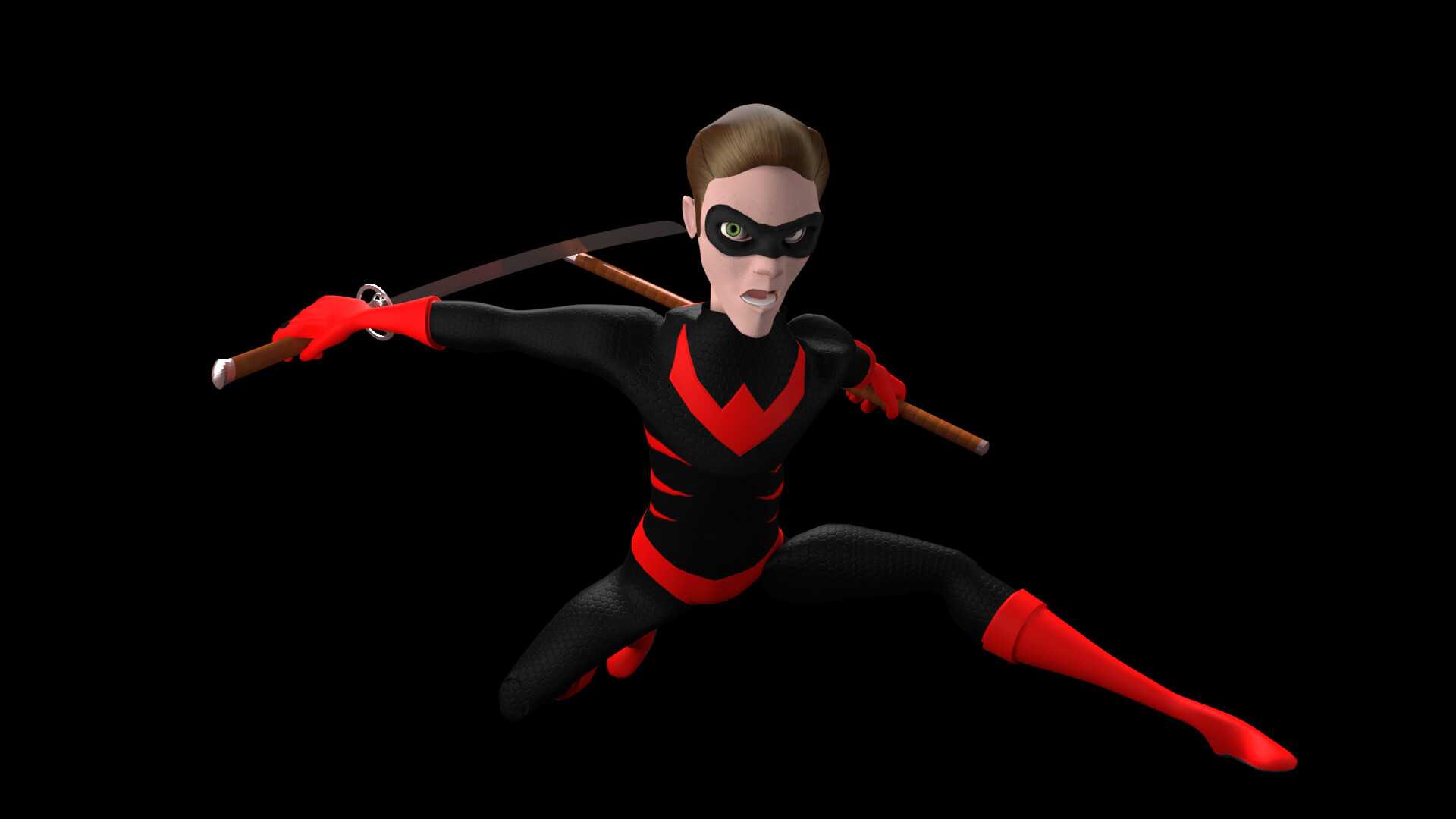 ArtStation - The mighty hero: The owl man! (3ds max + vray)