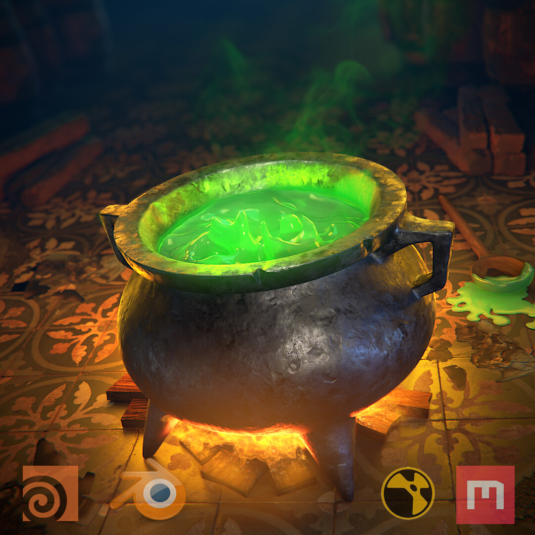 ArtStation - Boiling Potion Fx