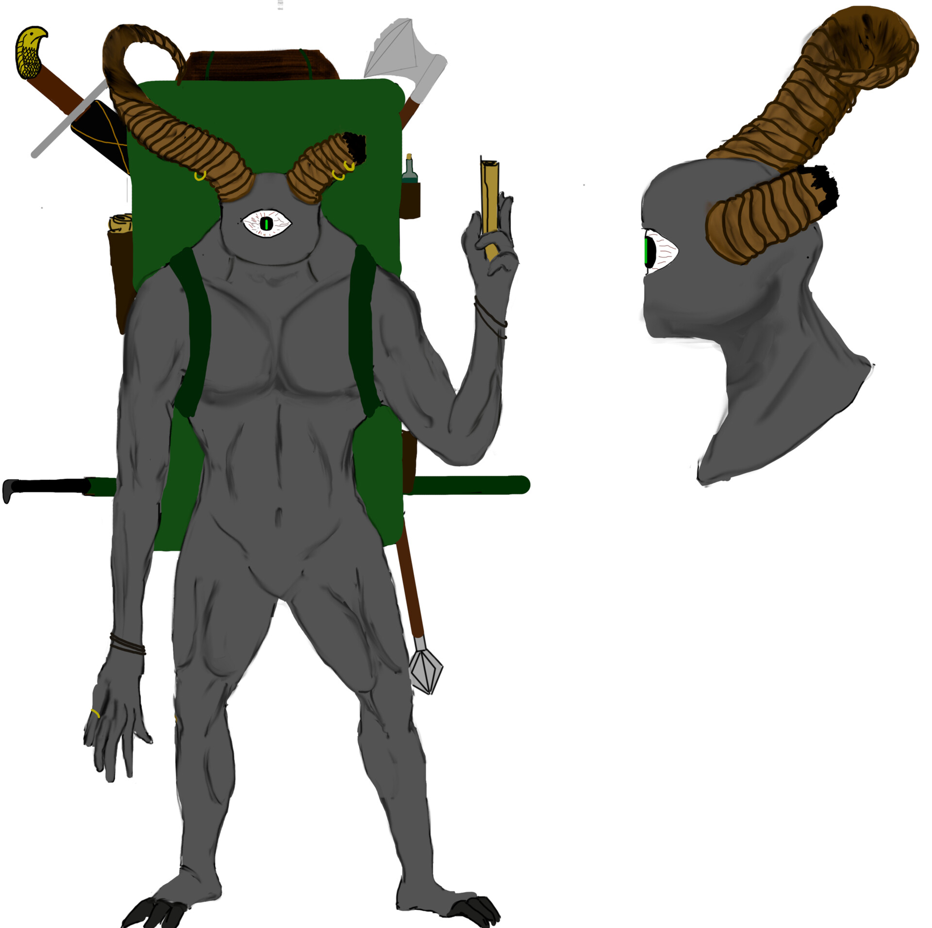 ArtStation - Demon Trader