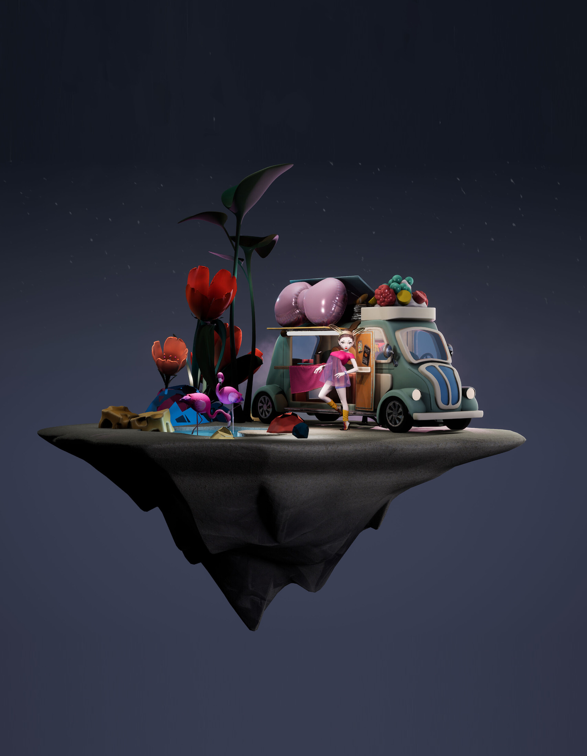 ArtStation - Sweet Island