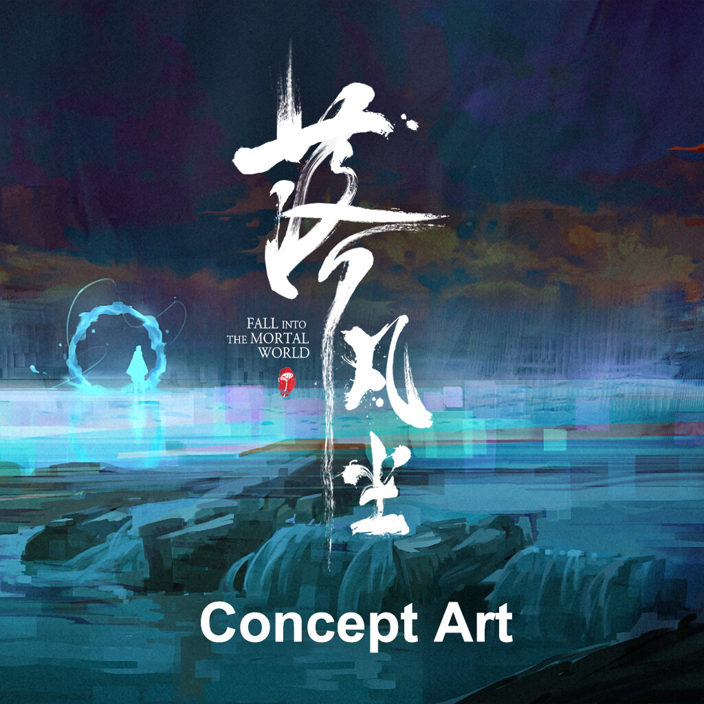 ArtStation - FALL INTO THE MORTAL WORLD_Early concepts art