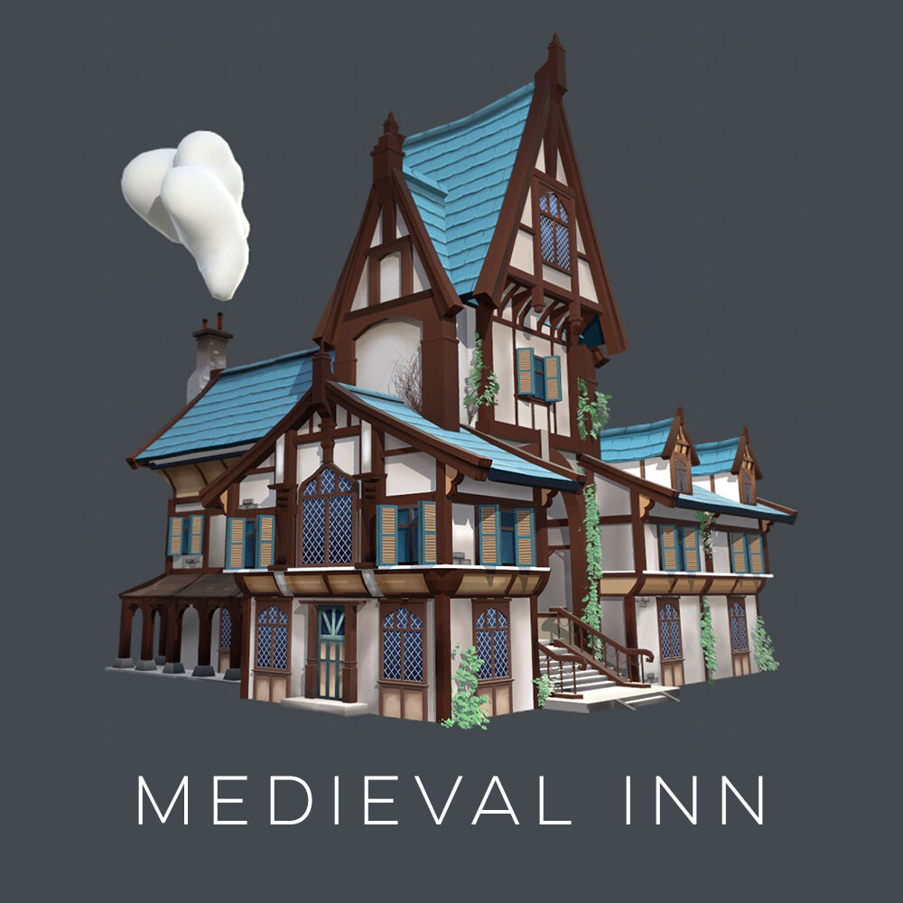 ArtStation - Medieval Inn